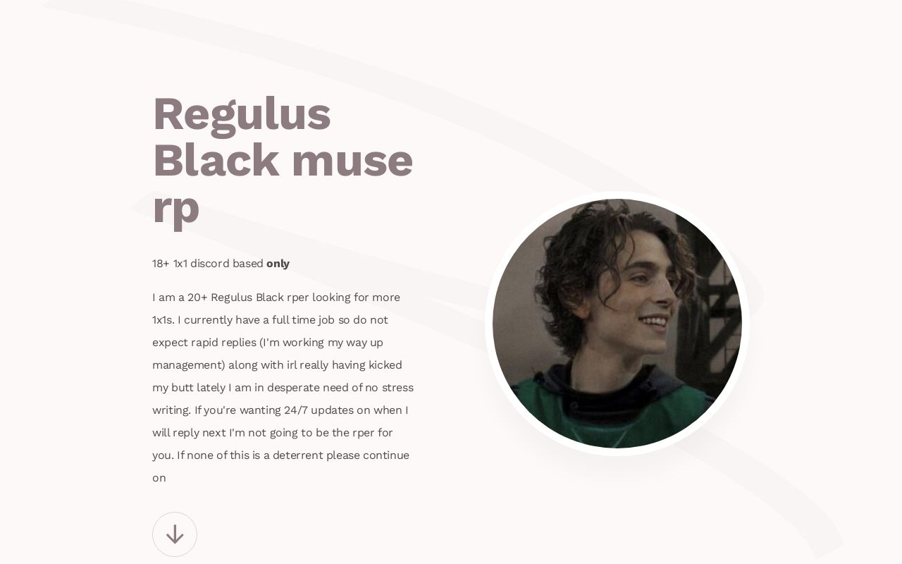 Regulus Black Muse rper